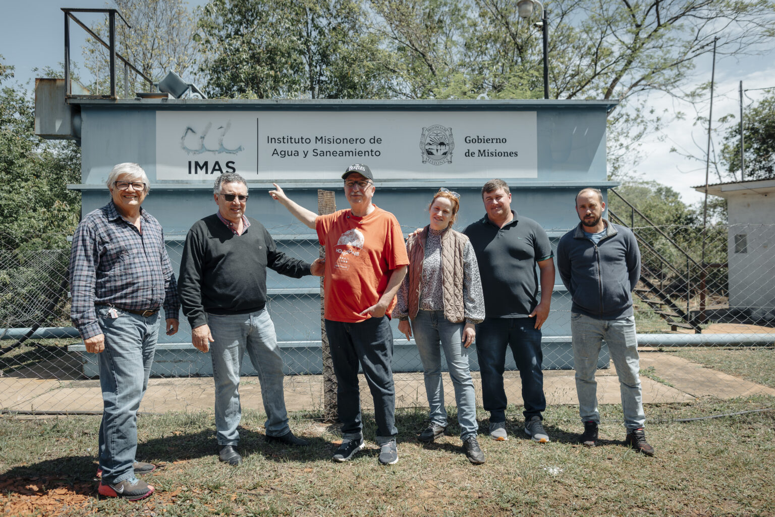 Passalacqua recorrió la puesta en valor de la planta potabilizadora de ...